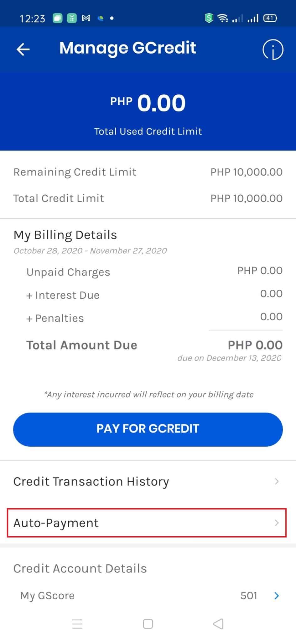 GScore and GCredit: Using Both to Your Advantage
