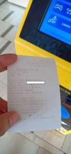 Cashing-in Using TouchPay and Pay&Go Machines