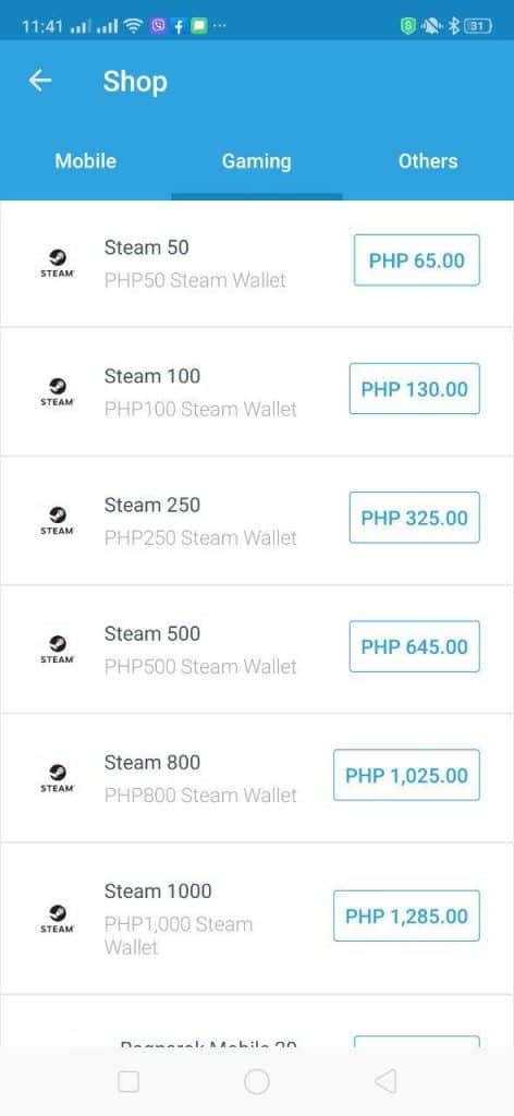 Buying Steam Credits Using GCash and Other Channels (Paymaya, Coins.ph ...