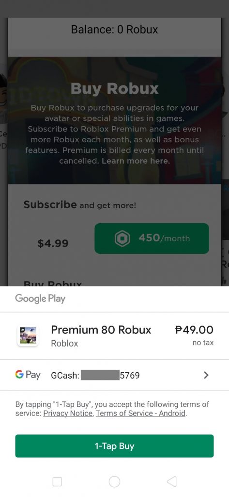 A Helpful Guide to Buying Robux using GCash