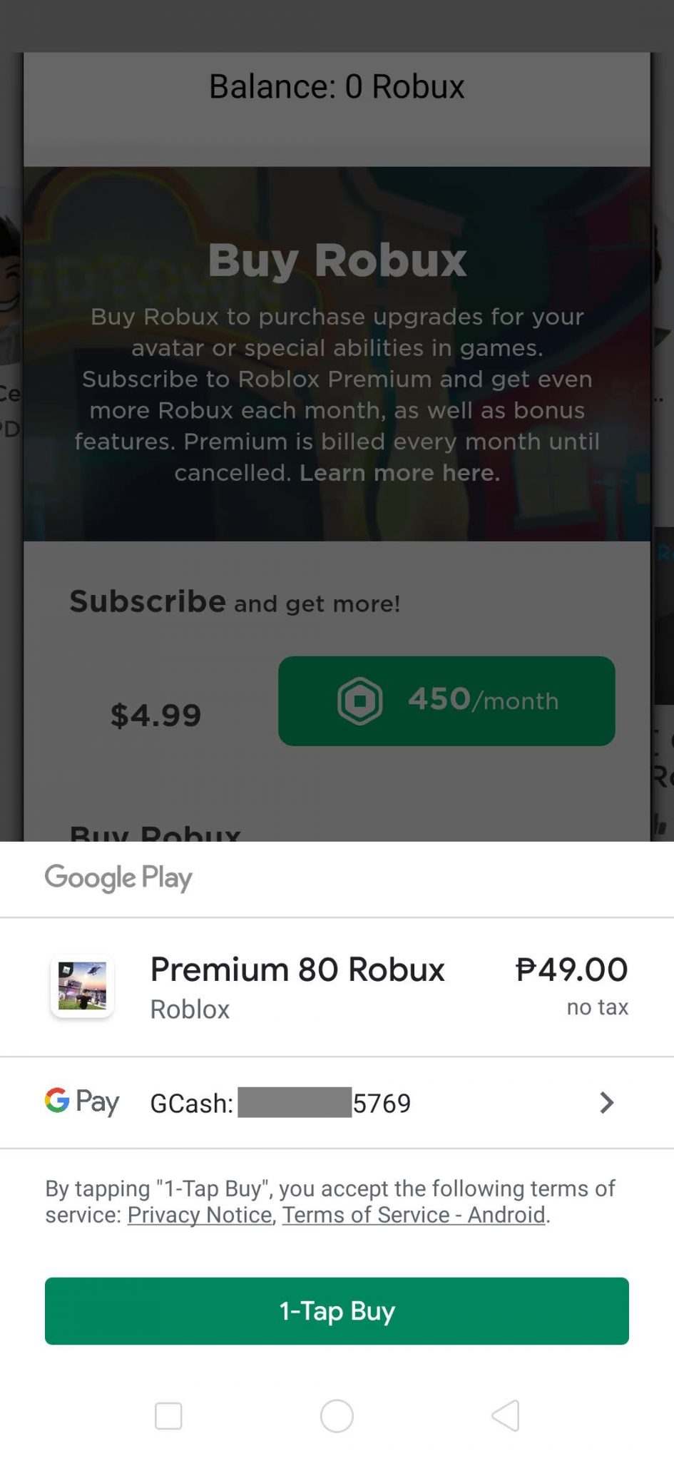 A Helpful Guide to Buying Robux using GCash