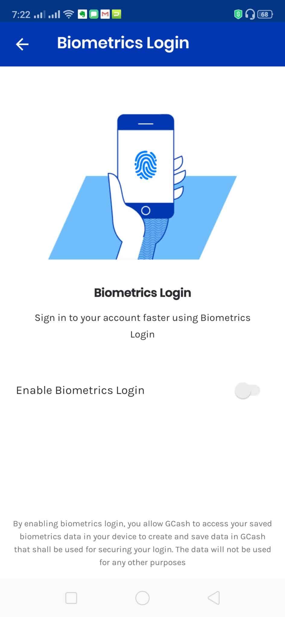 A Simple Way to Enable Fingerprint or Face ID Logins in GCash - Making ...