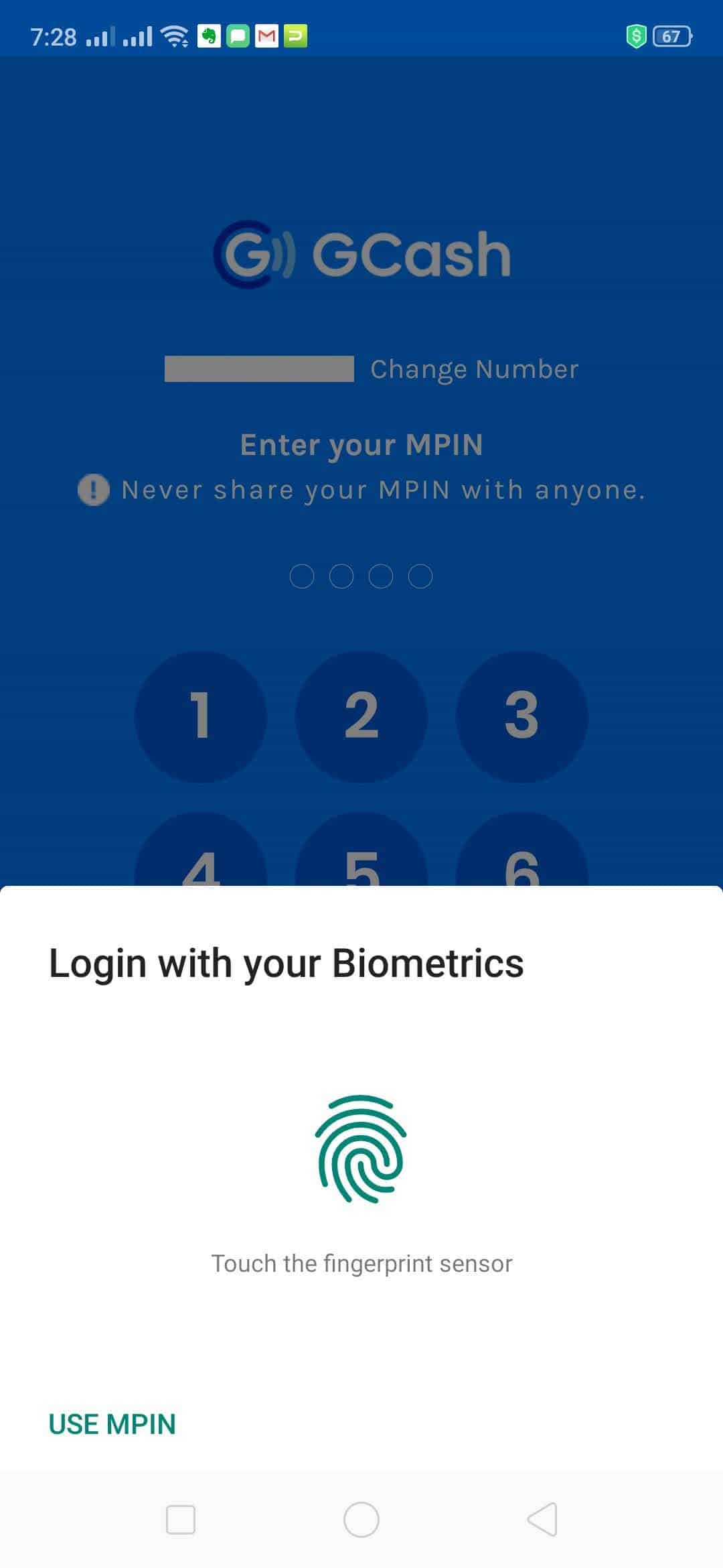 How to Enable Fingerprint or Face ID Logins in GCash - Making GCash ...