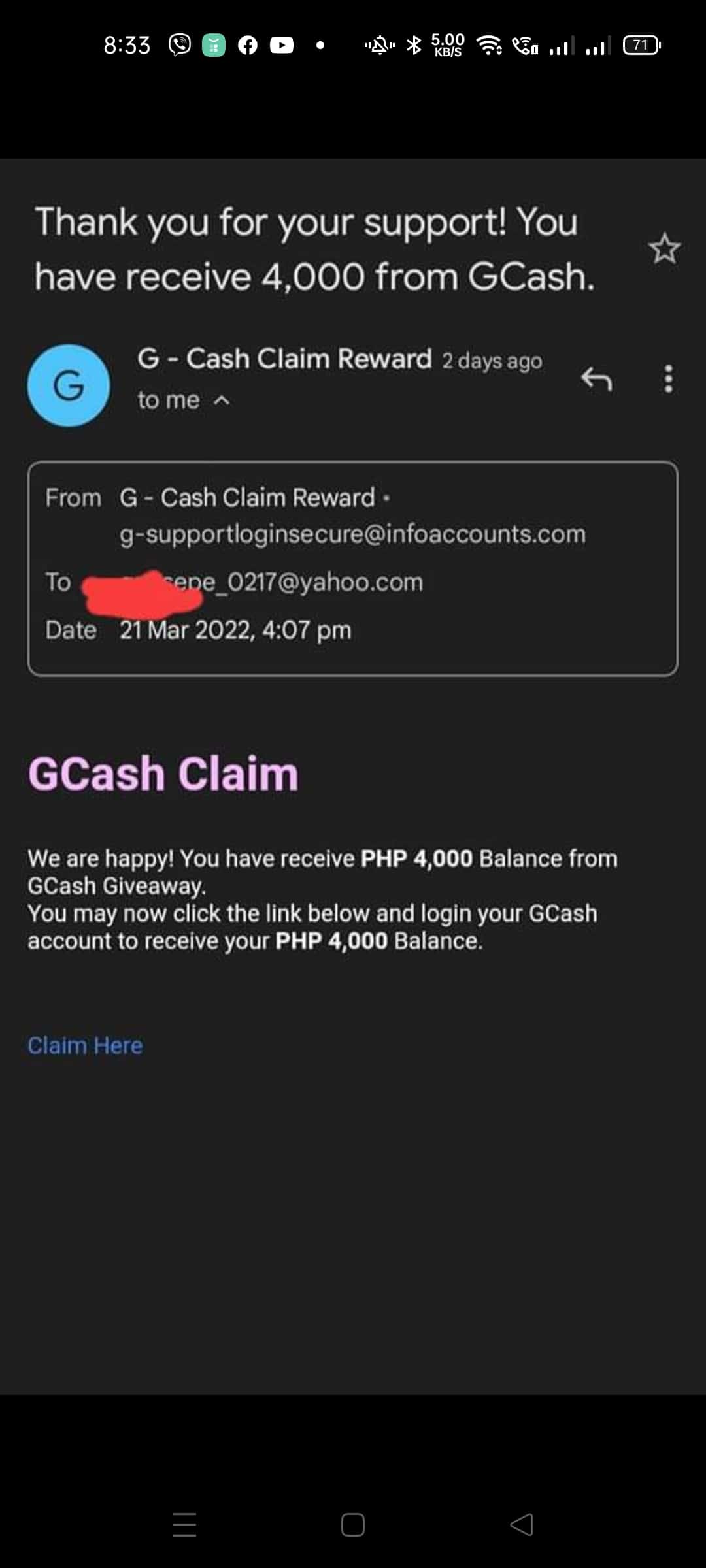 Detecting Deceptive Scams in GCash - Making GCash relatable to the ...