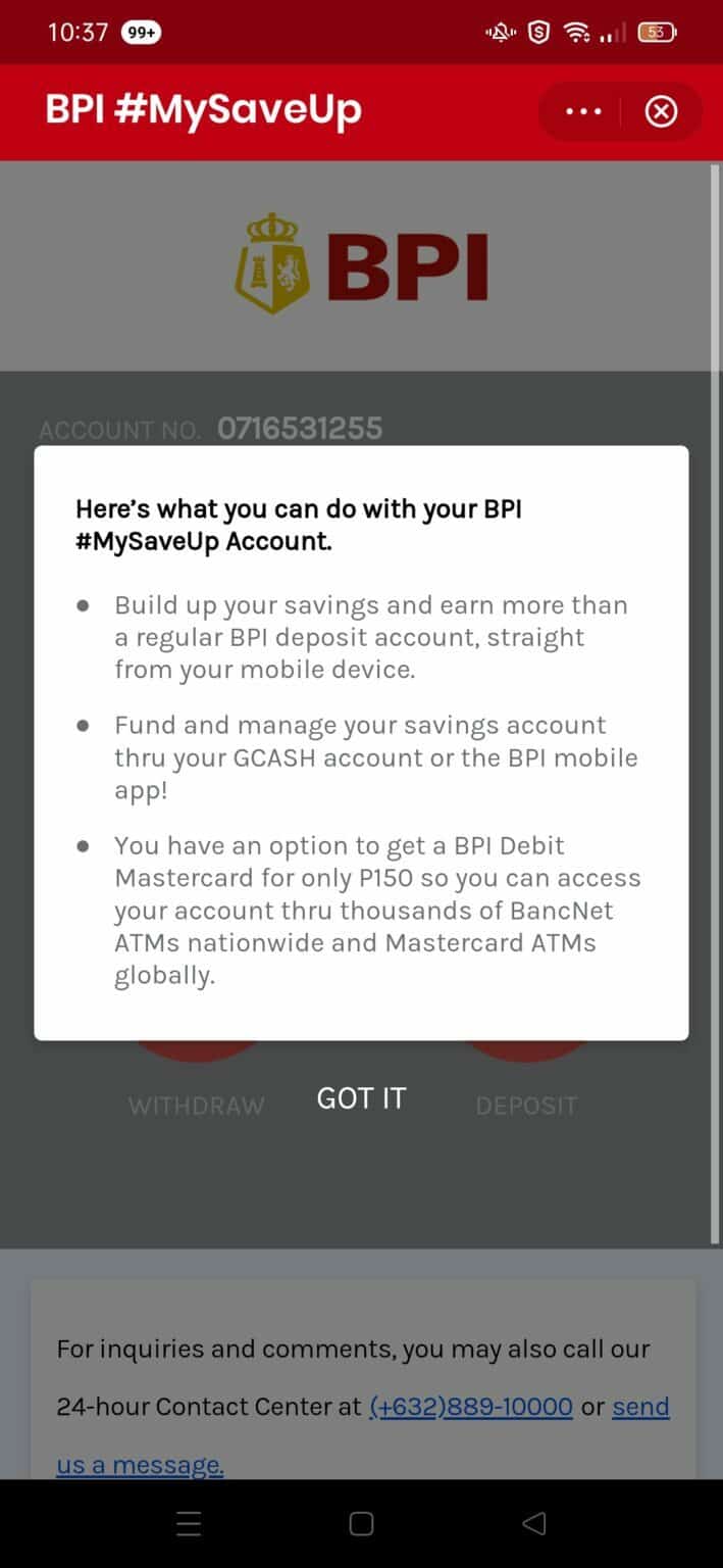 A Clear Guide to Creating a MySaveUp by BPI GSave Account - Making ...
