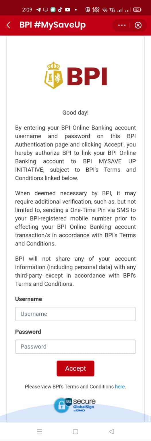A Clear Guide to Creating a MySaveUp by BPI GSave Account - Making ...