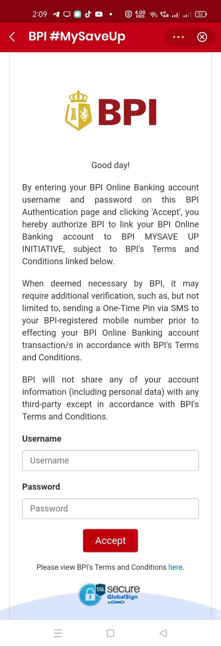 A Clear Guide to Creating a MySaveUp by BPI GSave Account - Making ...