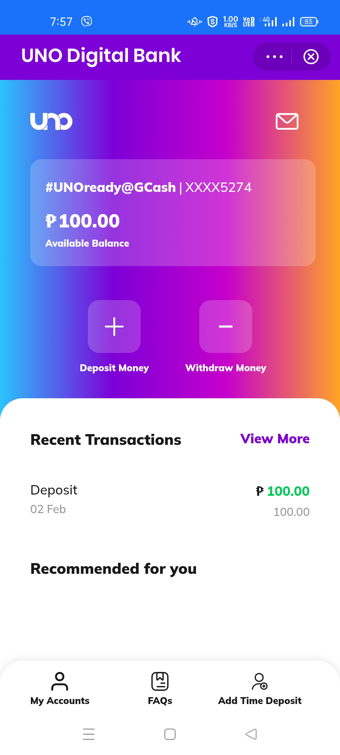 Easily Open a Savings Account with UNOready by Uno in GSave
