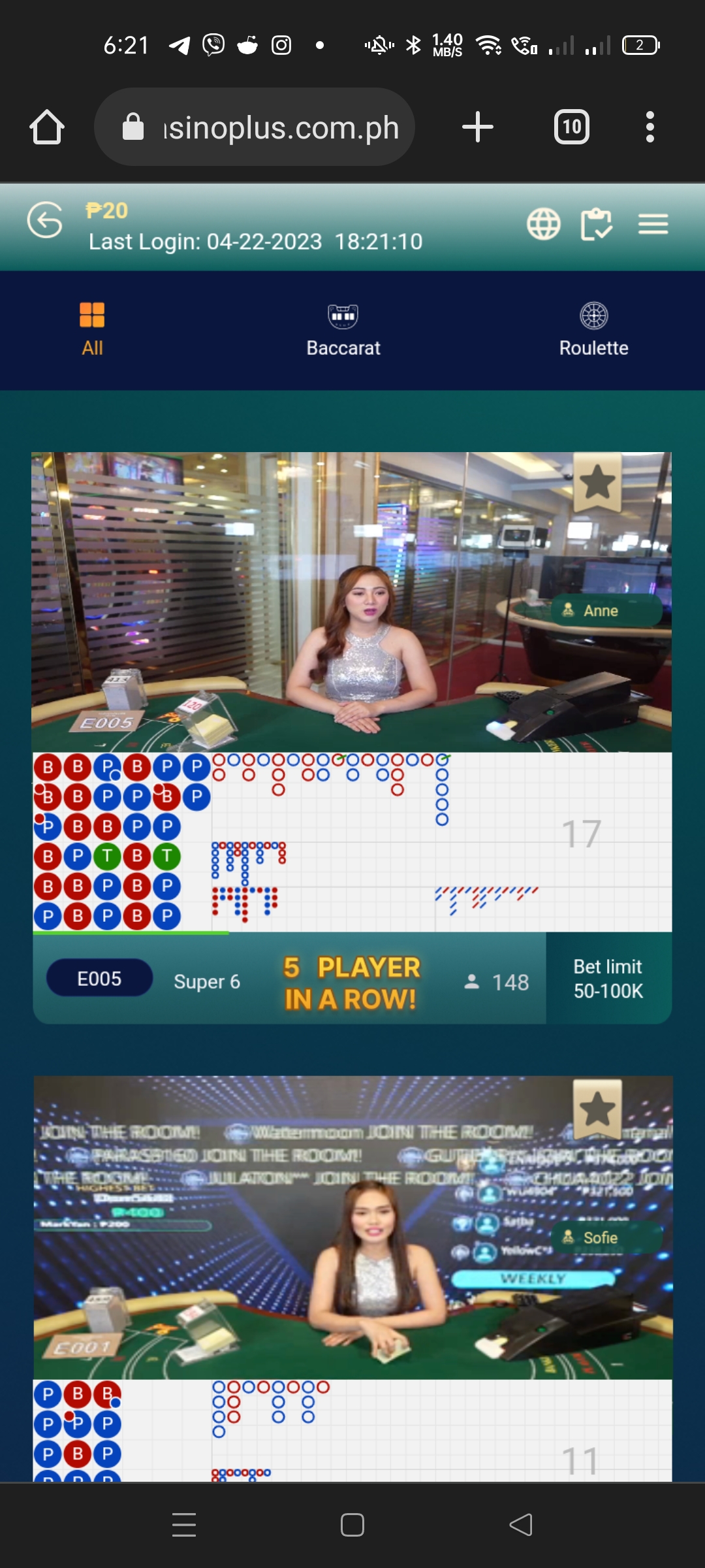 Enjoy Color Game Live Perya in GCash