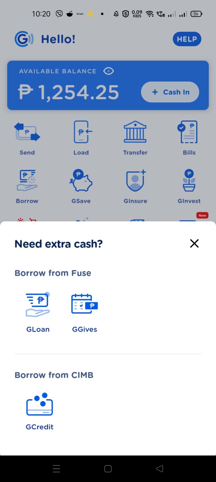 GLoan: Actual Cash Loans in GCash - Making GCash relatable to the ...