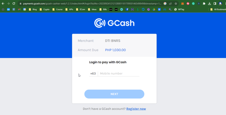 Easily Registering Your Business Name in DTI with GCash Payment ...